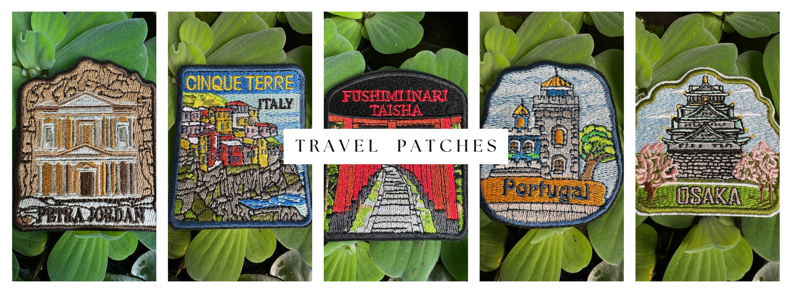 Travel Patches – AMOEMBROIDERY