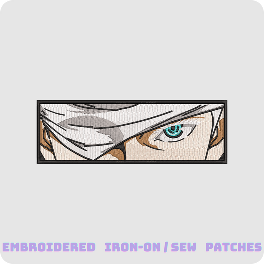 Gojo Satoru Jujutsu Kaisen Embroidered patches – AMOEMBROIDERY